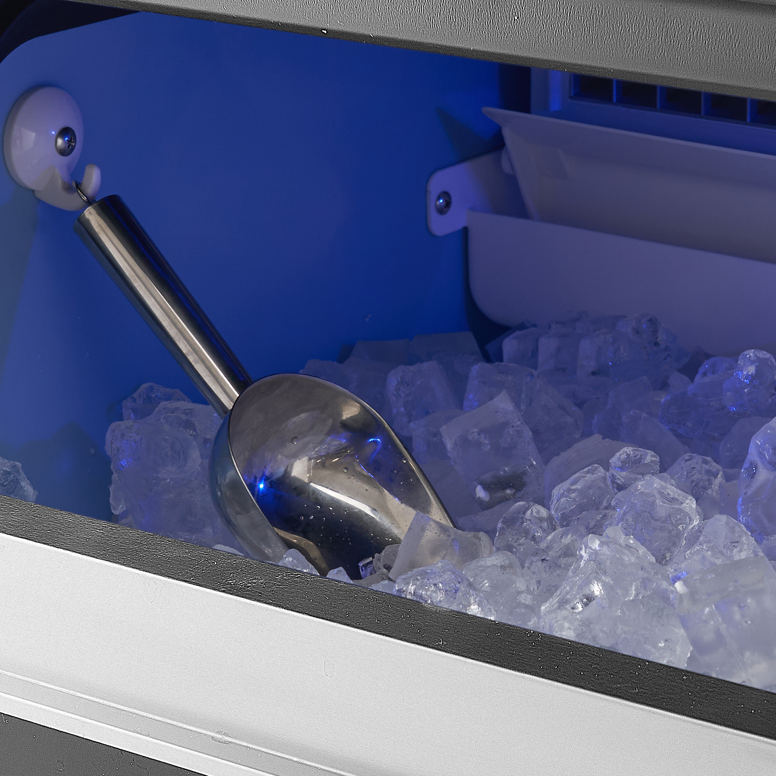 Commercial Ice Maker Freestanding Cabinet Machine 160lbs/24H 80 Ice Cubes | VEVOR US