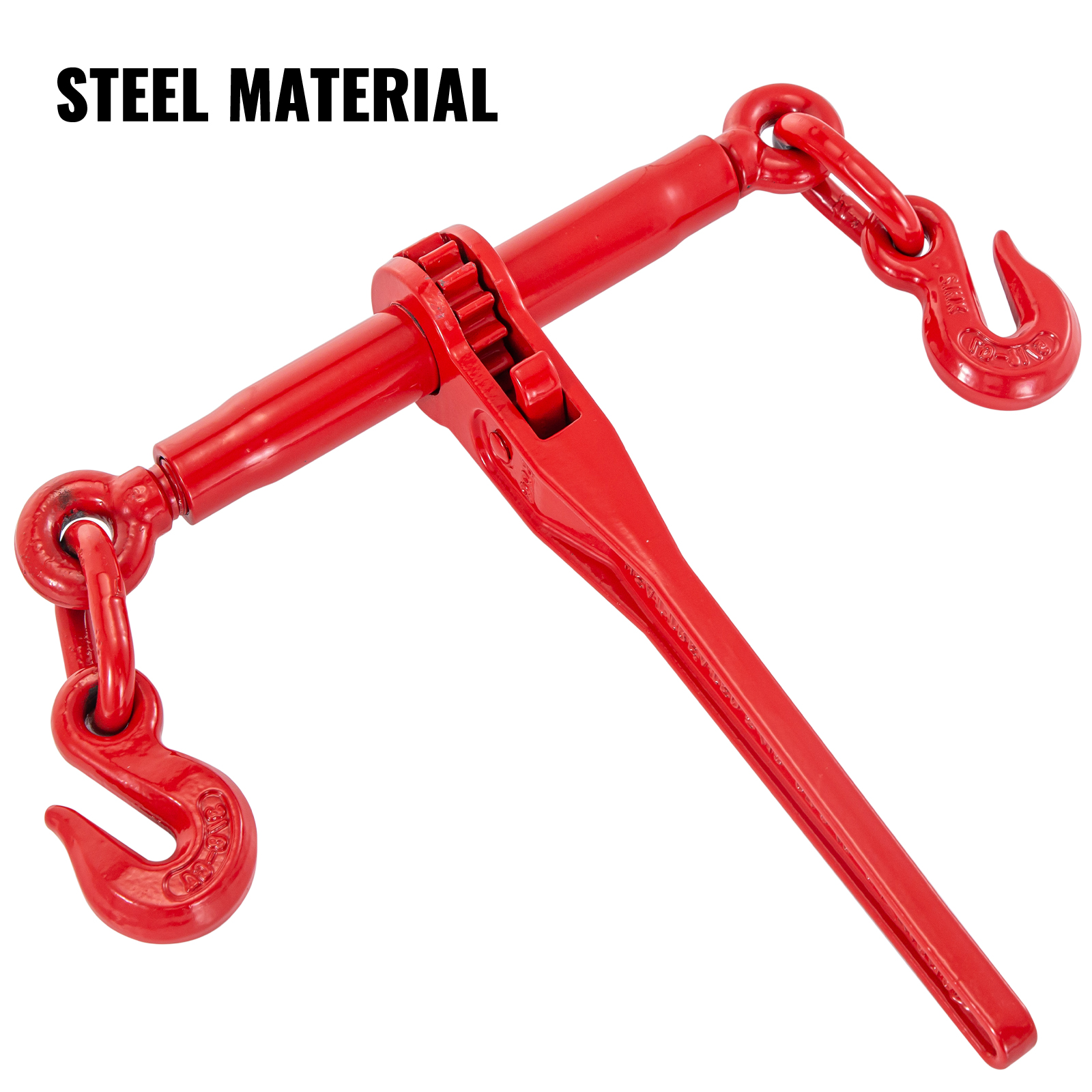 VEVOR Chain Binder 5/16in x 3/8in, Ratchet Load Binder 6600lbs Capacity ...