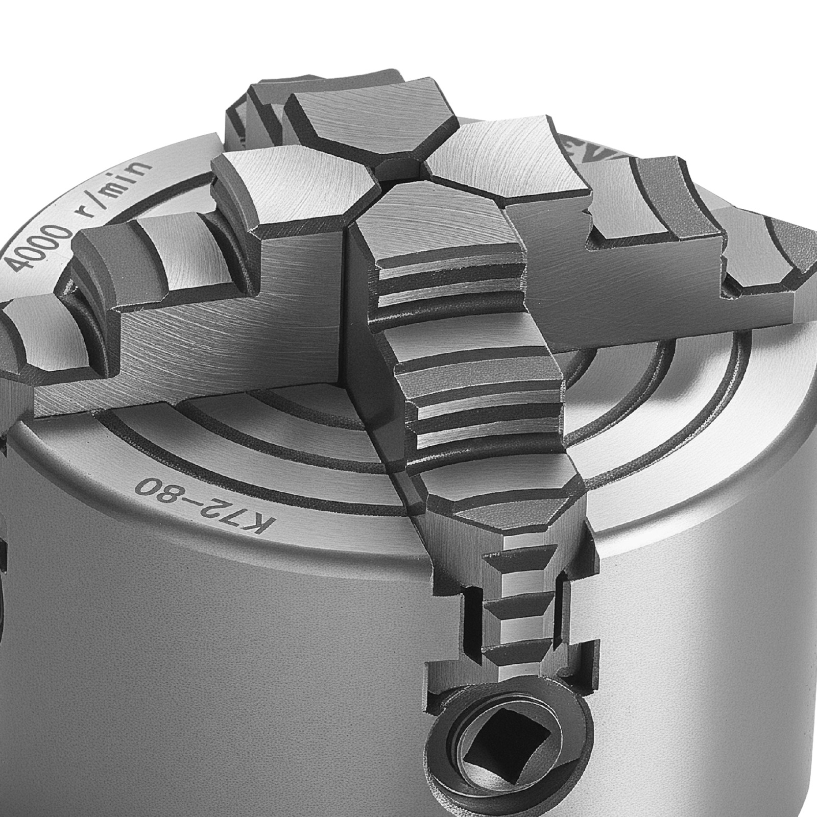 VEVOR 3 Inch 4-Jaw Self-Centering Lathe Chuck for Lathe Drilling ...