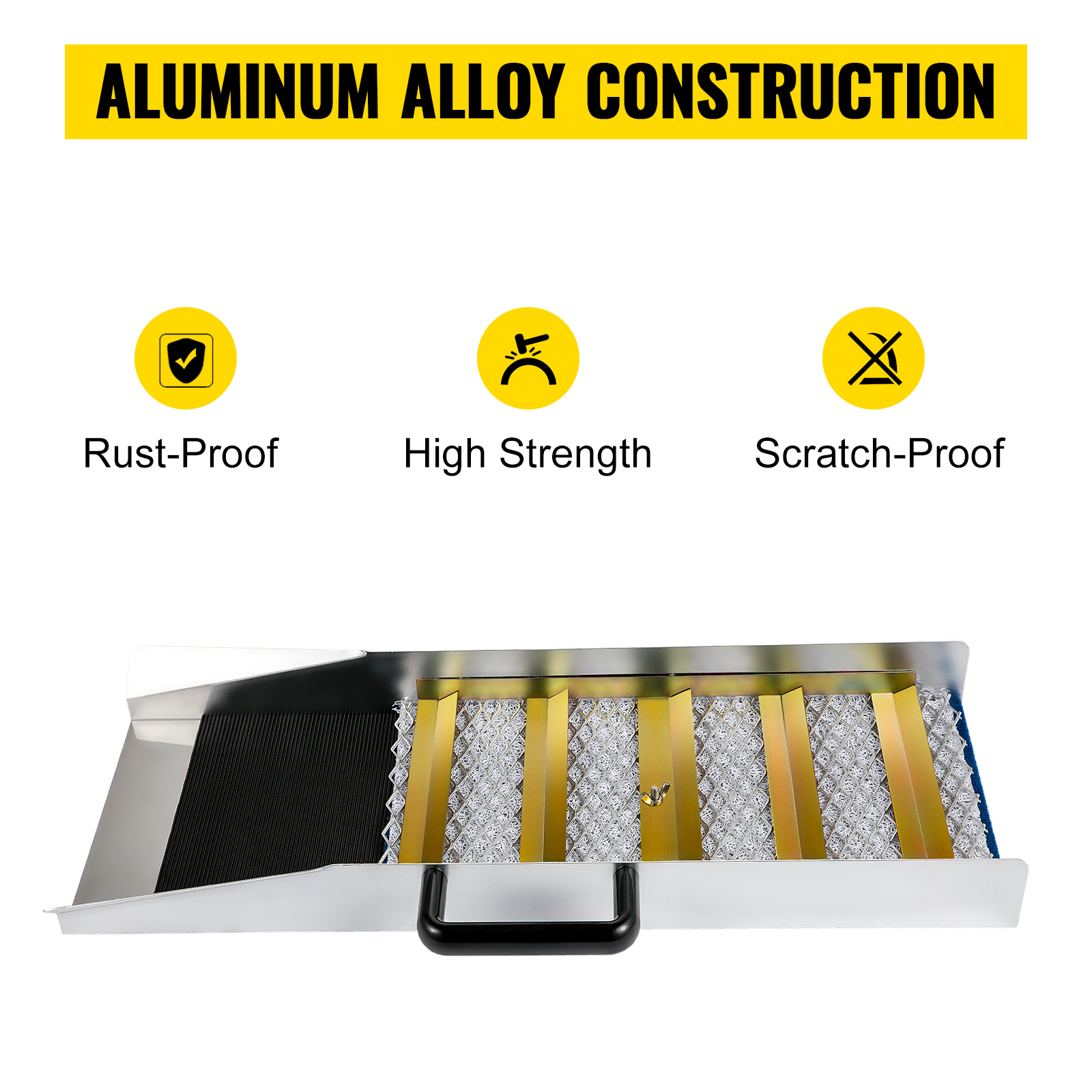 VEVOR Aluminum Alloy Sluice Box, Compact 24" Mini Sluice Boxes for Gold ...