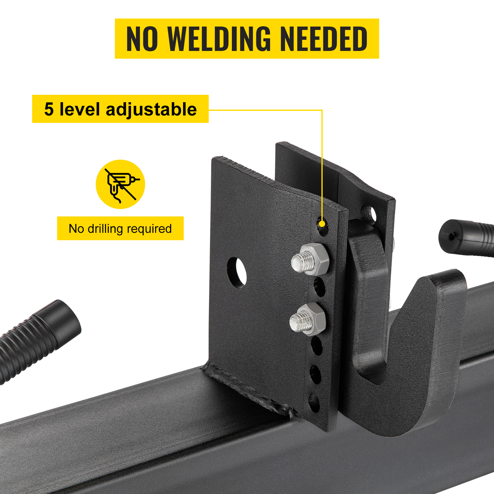 VEVOR 3-Point Quick Hitch, 3000 LBS Lifting Capacity Tractor Quick ...
