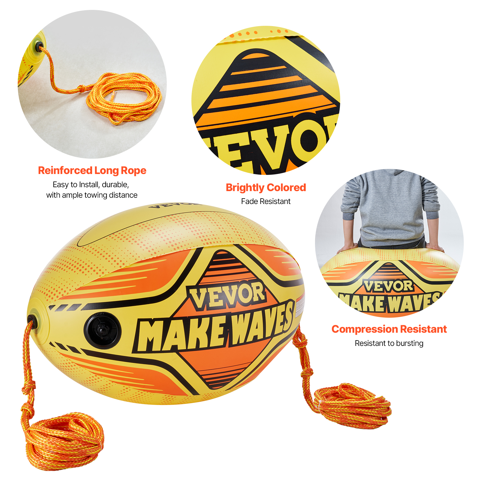 Booster Ball for Towable Inflatable PVC Booster Balls for Boating ...
