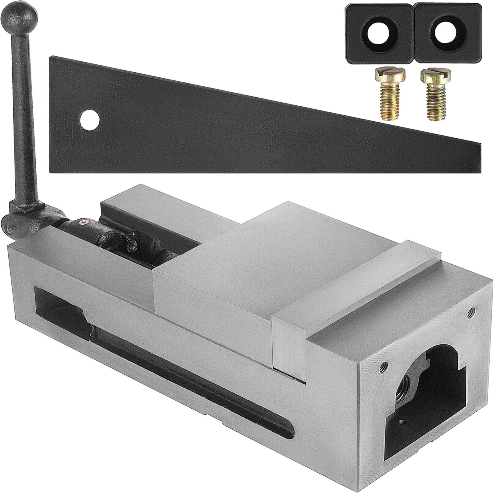 VEVOR High Precision Milling Vice 6 Inch,Bench Clamp Vise Nodular Cast ...