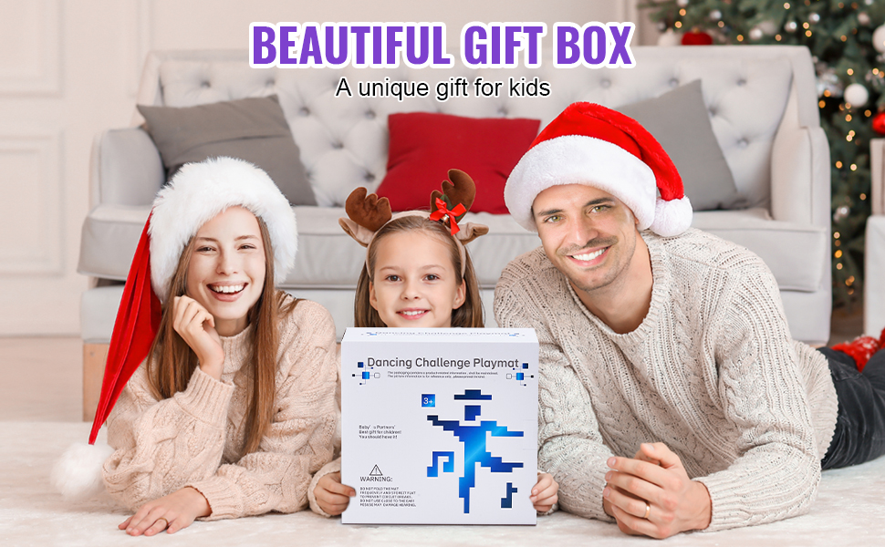 VEVOR Dance Mat for Kids Dance Pad Toy with Wireless Bluetooth Gift for 3+ Girls | VEVOR US