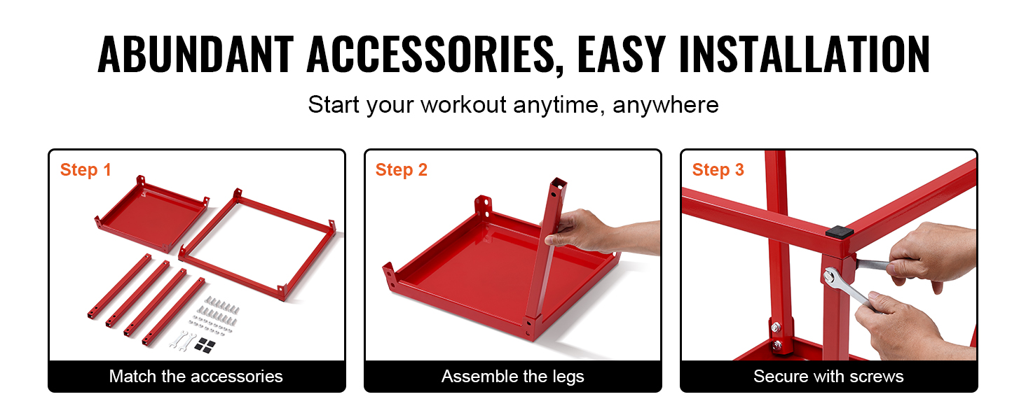 VEVOR Plyometric Jump Boxes, 12/18/24 Inch Plyo Box, Platform and ...