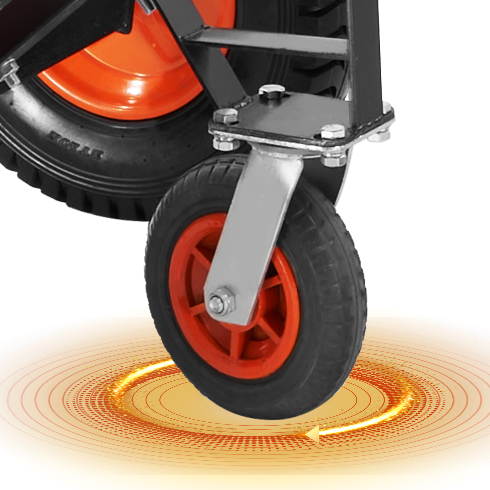 VEVOR Adjustable Trailer Dolly, 1000lbs Tongue Weight Capacity, Carbon ...