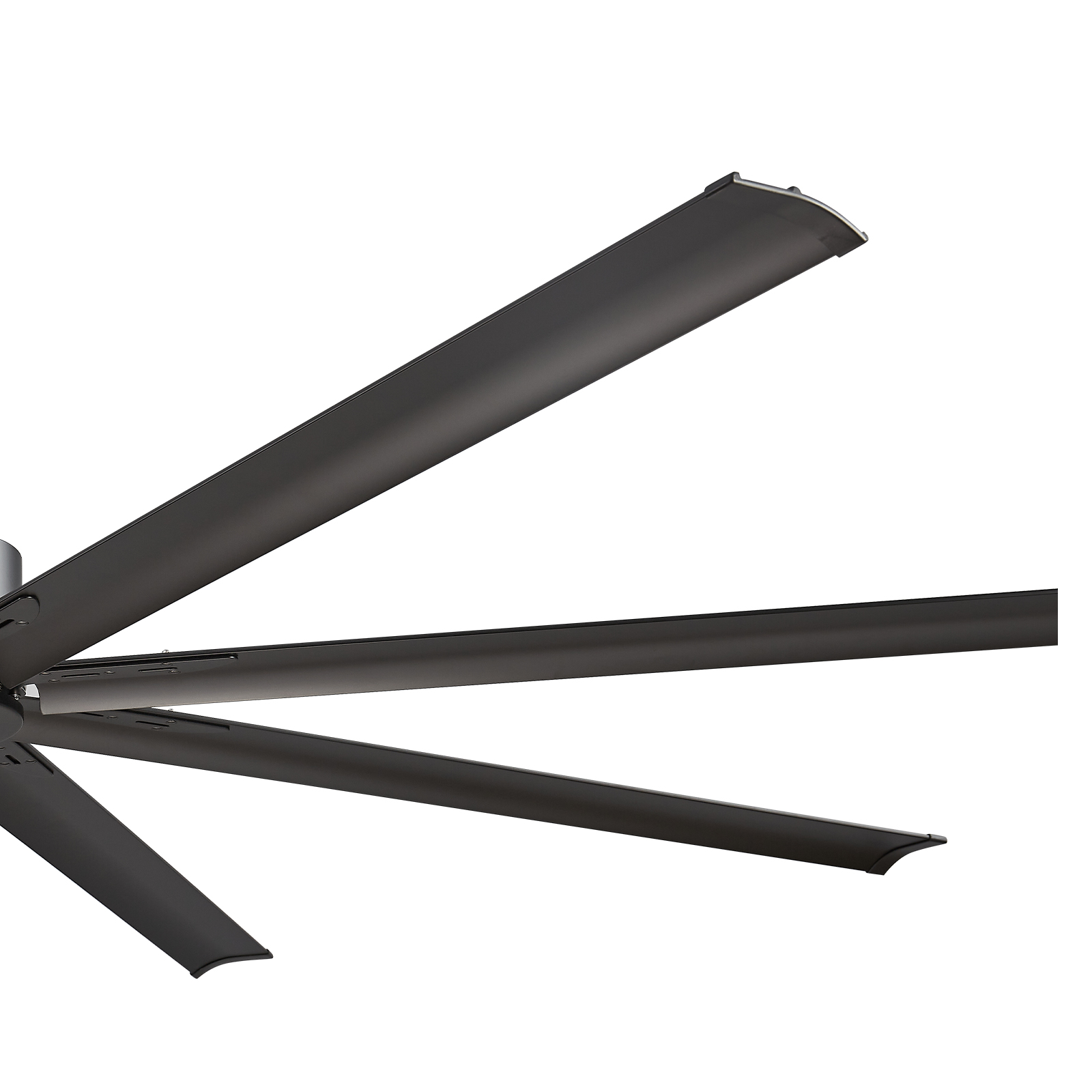 VEVOR 244 cm Aluminum Ceiling Fan Without Light Remote Control DC Motor ...