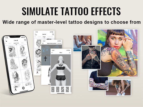 VEVOR Tattoo Stencil Printer, Wireless Bluetooth Tattoo Printer ...