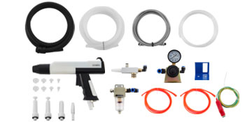 VEVOR 50W 45L Electrostatic Powder Coating Machine with Spraying Gun ...