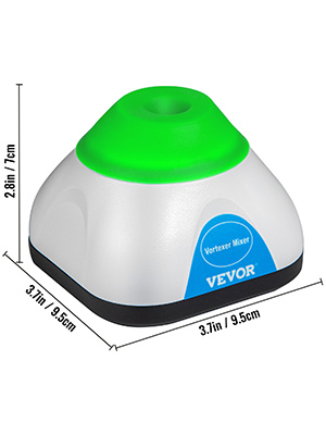 VEVOR Vortex Mixer, 3000RPM Mini Vortex Mixer Shaker, Touch Function ...