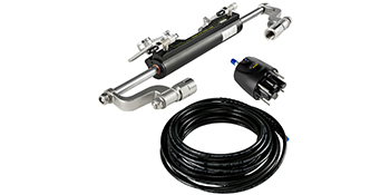 VEVOR Hydraulic Steering Kit 300HP Hydraulic Steering Compact Cylinder ...