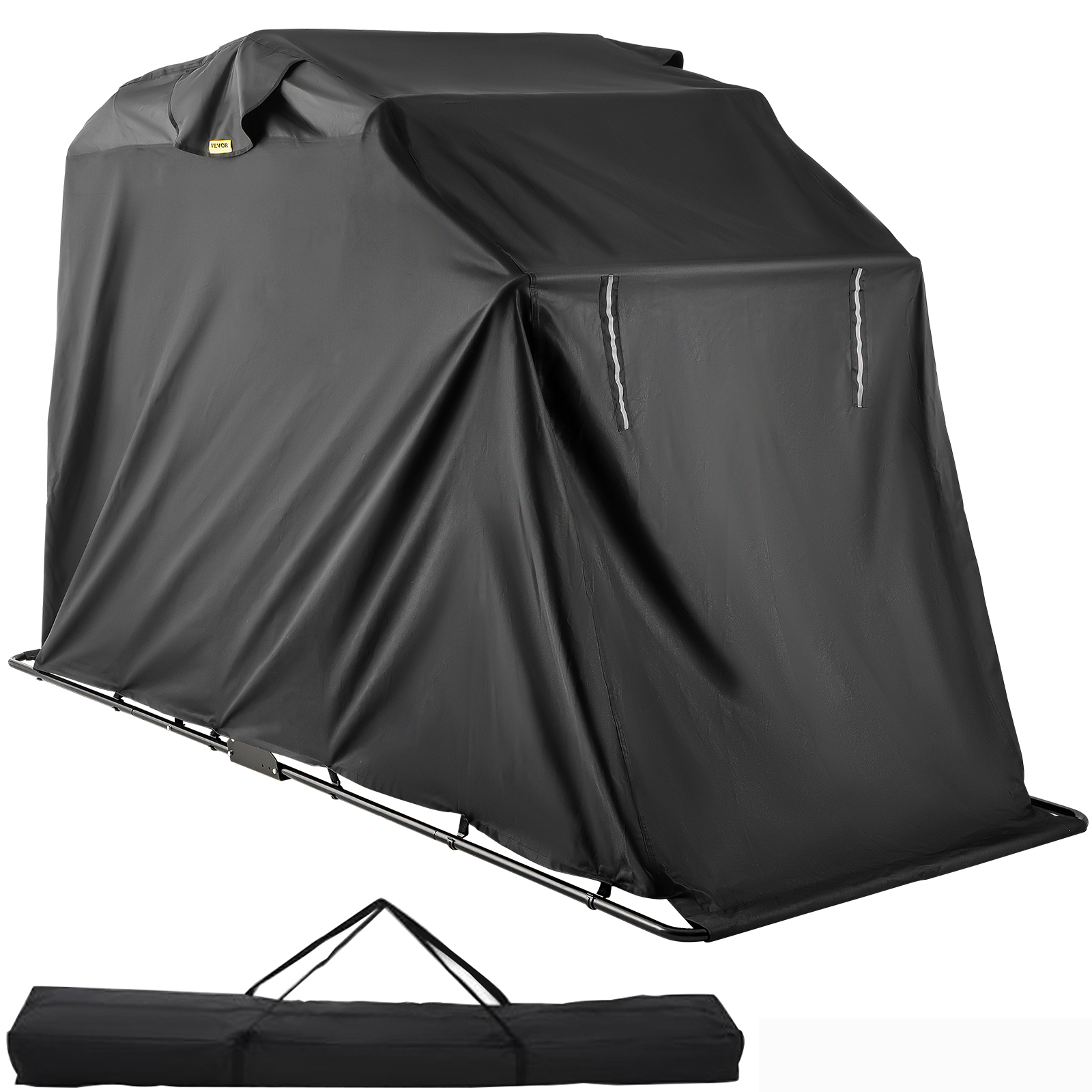 VEVOR Motorcycle Shelter Shed Strong Frame Motorbike Garage Waterproof ...
