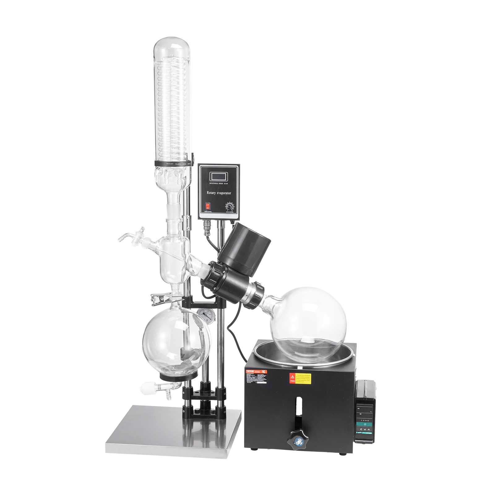 VEVOR 5L Rotary Evaporator RE-501 lab Evaporator Rotary Vacuum ...