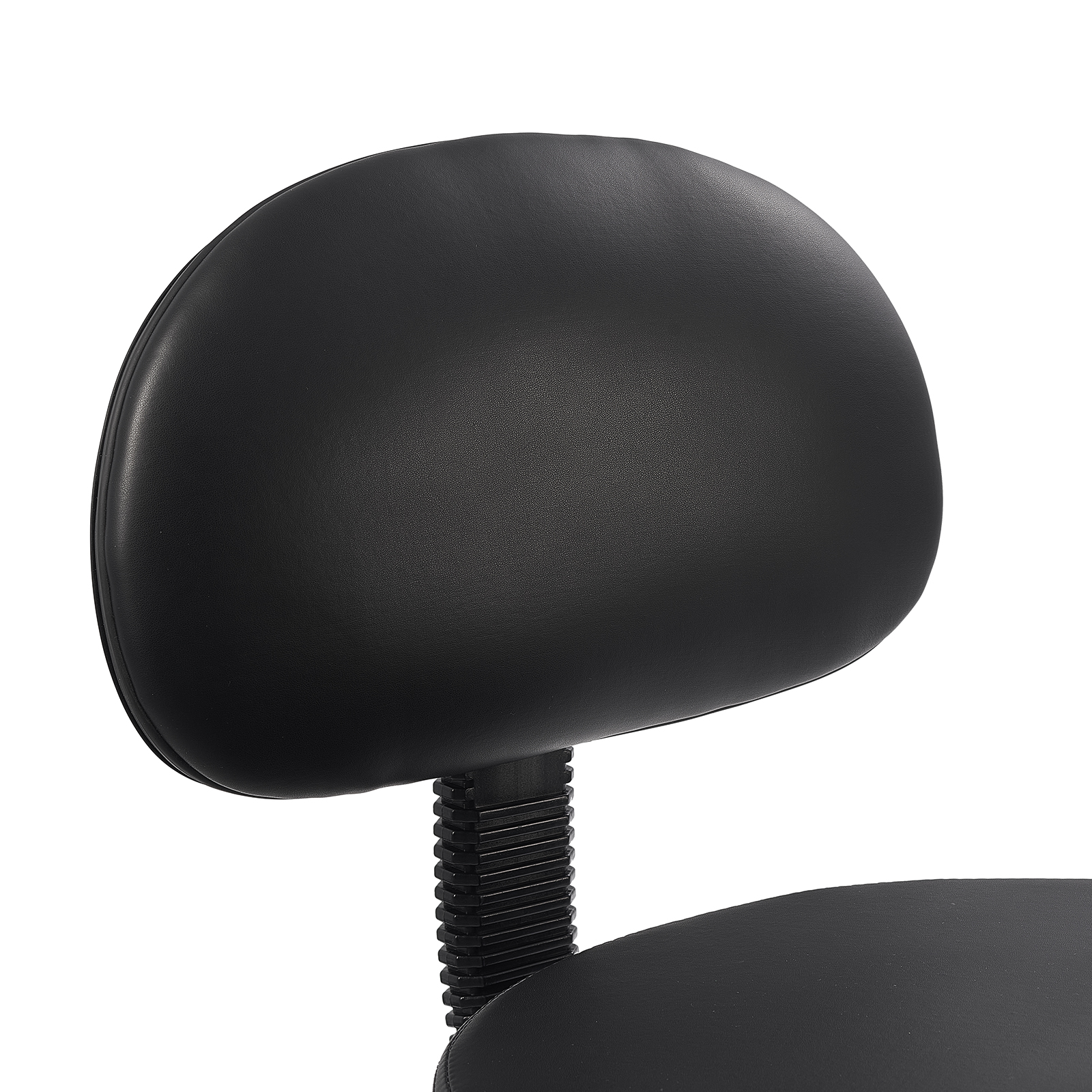 VEVOR Round Rolling Stool Swivel Stool with Backrest Height Adjustable ...