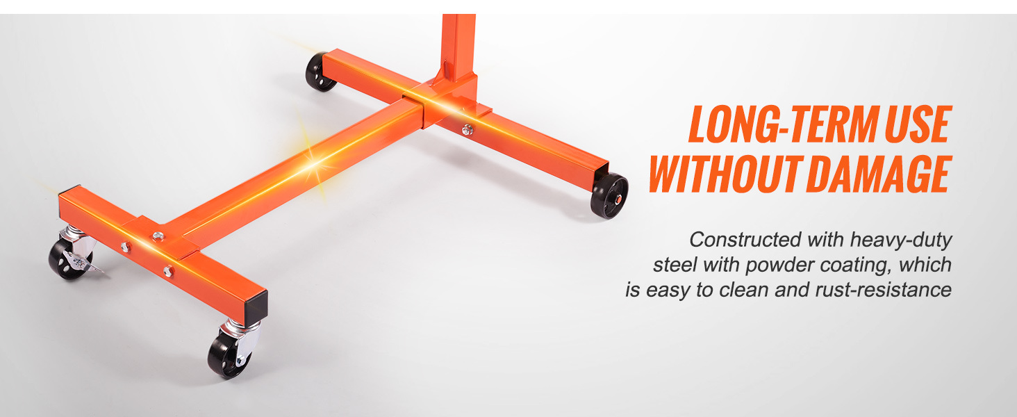 VEVOR Engine Stand, 750 lbs (3/8 Ton) Rotating Engine Motor Stand with ...