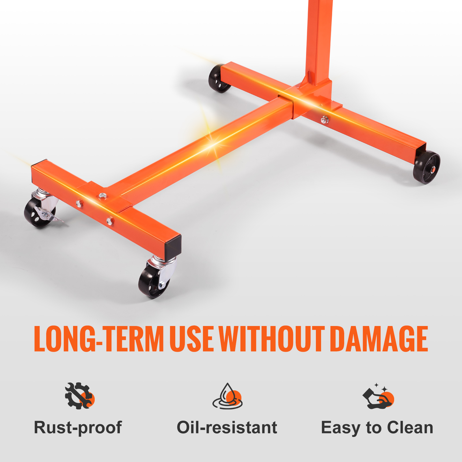 VEVOR Engine Stand, 750 lbs (3/8 Ton) Rotating Engine Motor Stand with ...