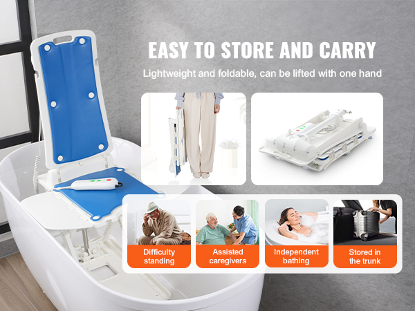 VEVOR Electric Chair Lift, Devices to Lift Elderly off Floor for ...