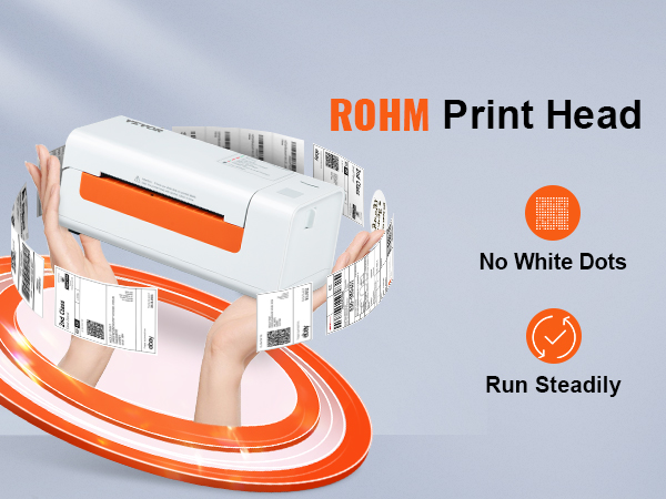 VEVOR Thermal Label Printer, Shipping Label Printer for 4\" x 6 ...