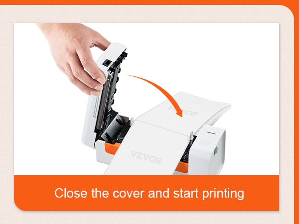VEVOR Thermal Label Printer, Shipping Label Printer for 4\" x 6 ...