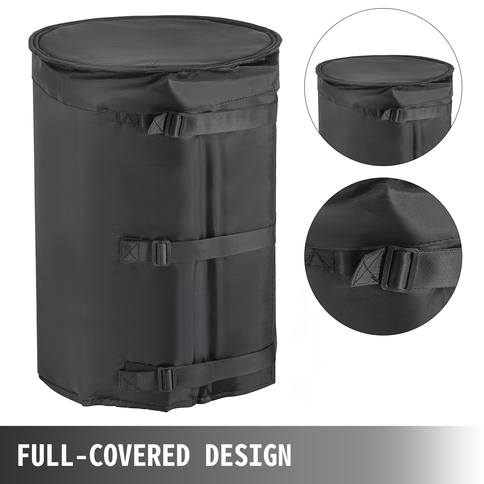 VEVOR Drum Heater Cover,55 Gal Drum Heater Blanket 145° F Adjustable ...