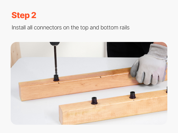 VEVOR Staircase Balusters 51 Pack 26 In Aluminum Spindles with Screws ...