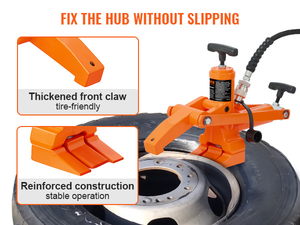 VEVOR Hydraulic Bead Breaker, 10000 PSI Tire Bead Breaker with Metal ...