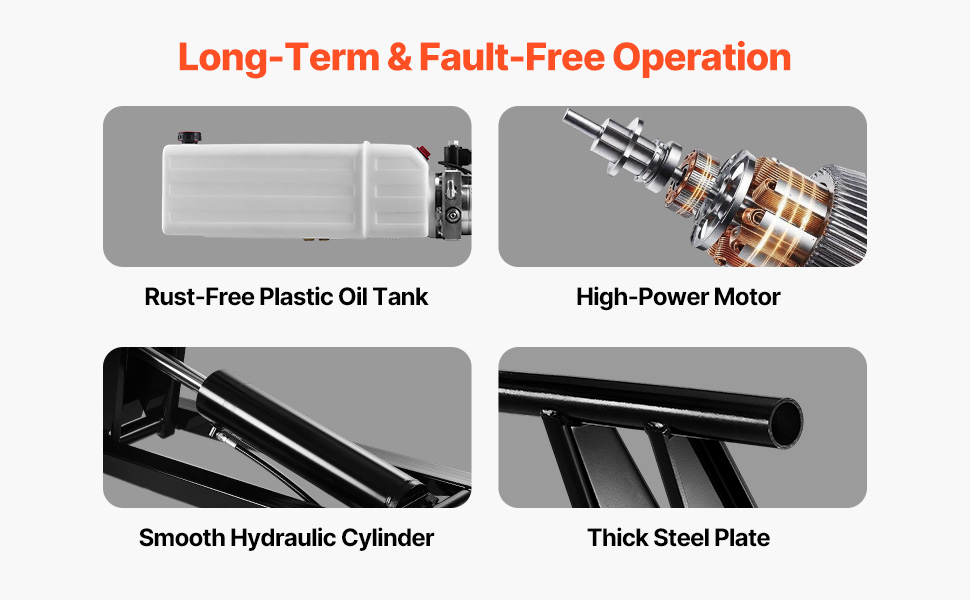 Hydraulic Scissor Hoist Kit 10T Hydraulic Dump Lift Kit for Dump ...