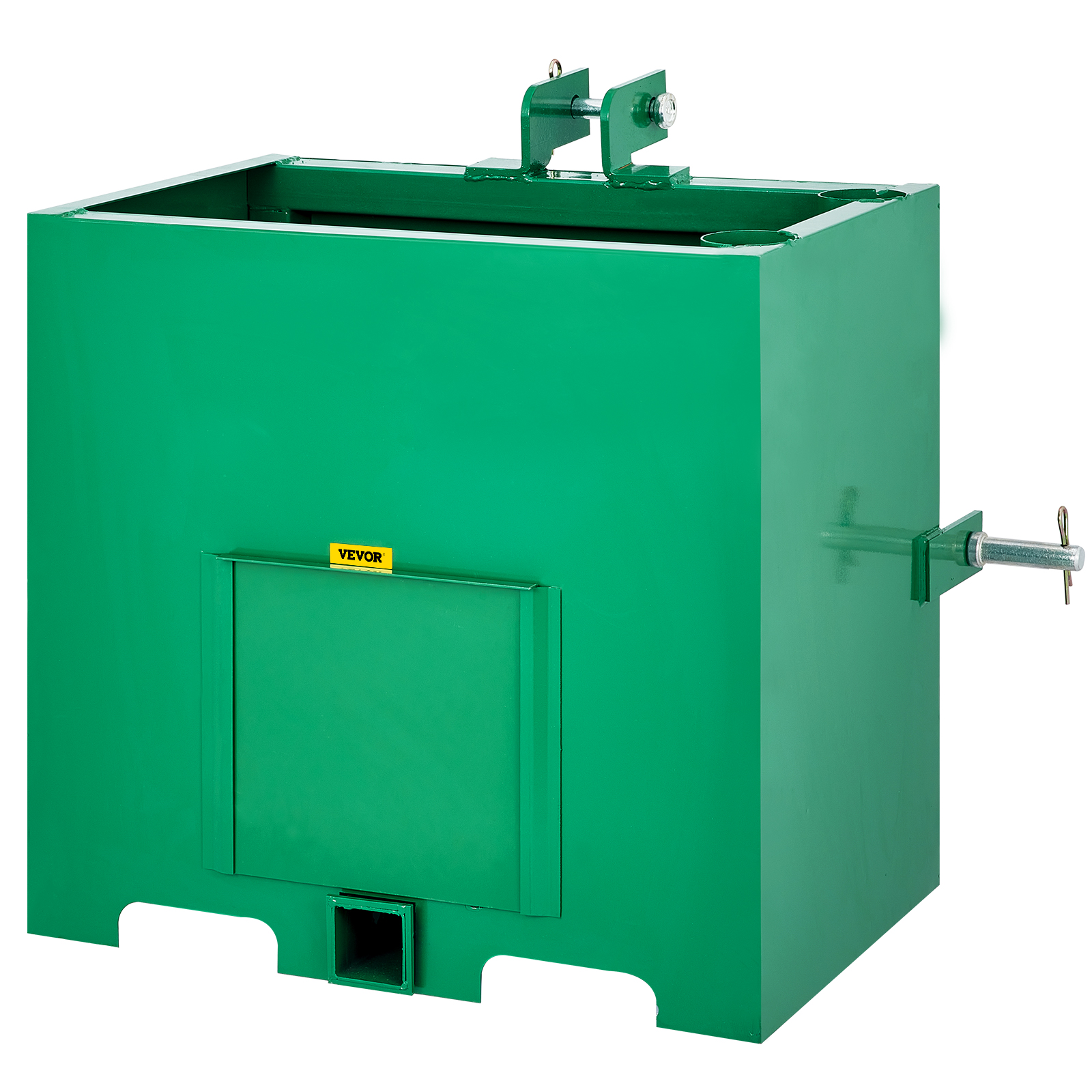 VEVOR 3 Point Ballast Box, 800lbs Capacity Hitch Ballast Box, Standard ...