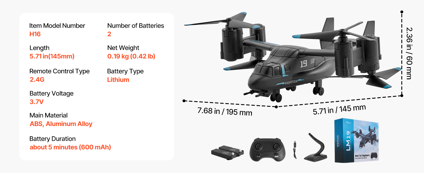 RC Helicopter 4 Channel Remote Control Aircraft Wing Light Kid Toy ...
