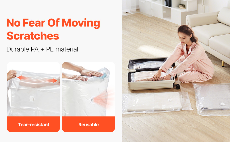 15 Pack Vacuum Storage Bags with Electric Pump, Space Saver Bags ...