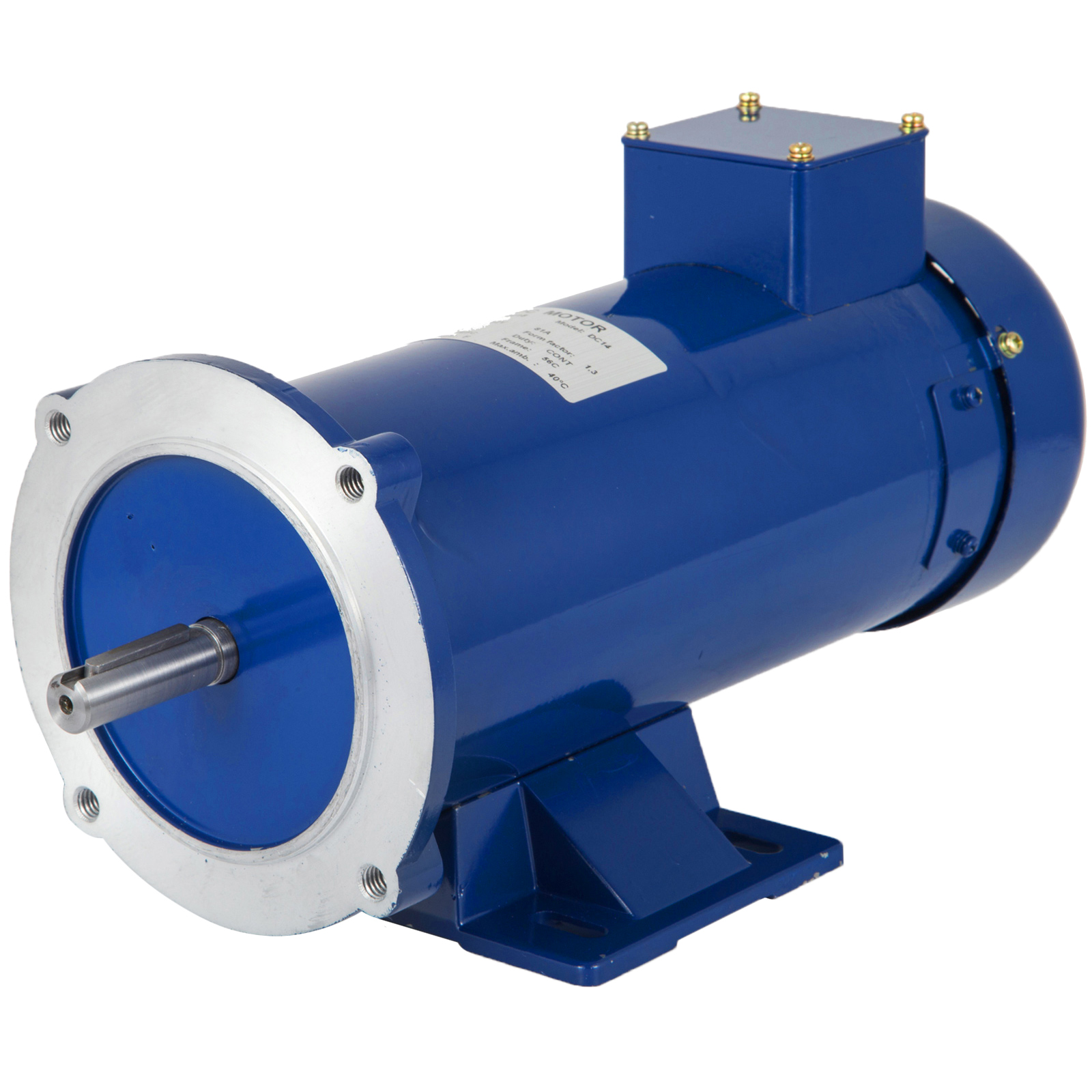 VEVOR DC Motor,Rated Speed 1750 RPM,1HP 12V Electric Motor Permanent ...