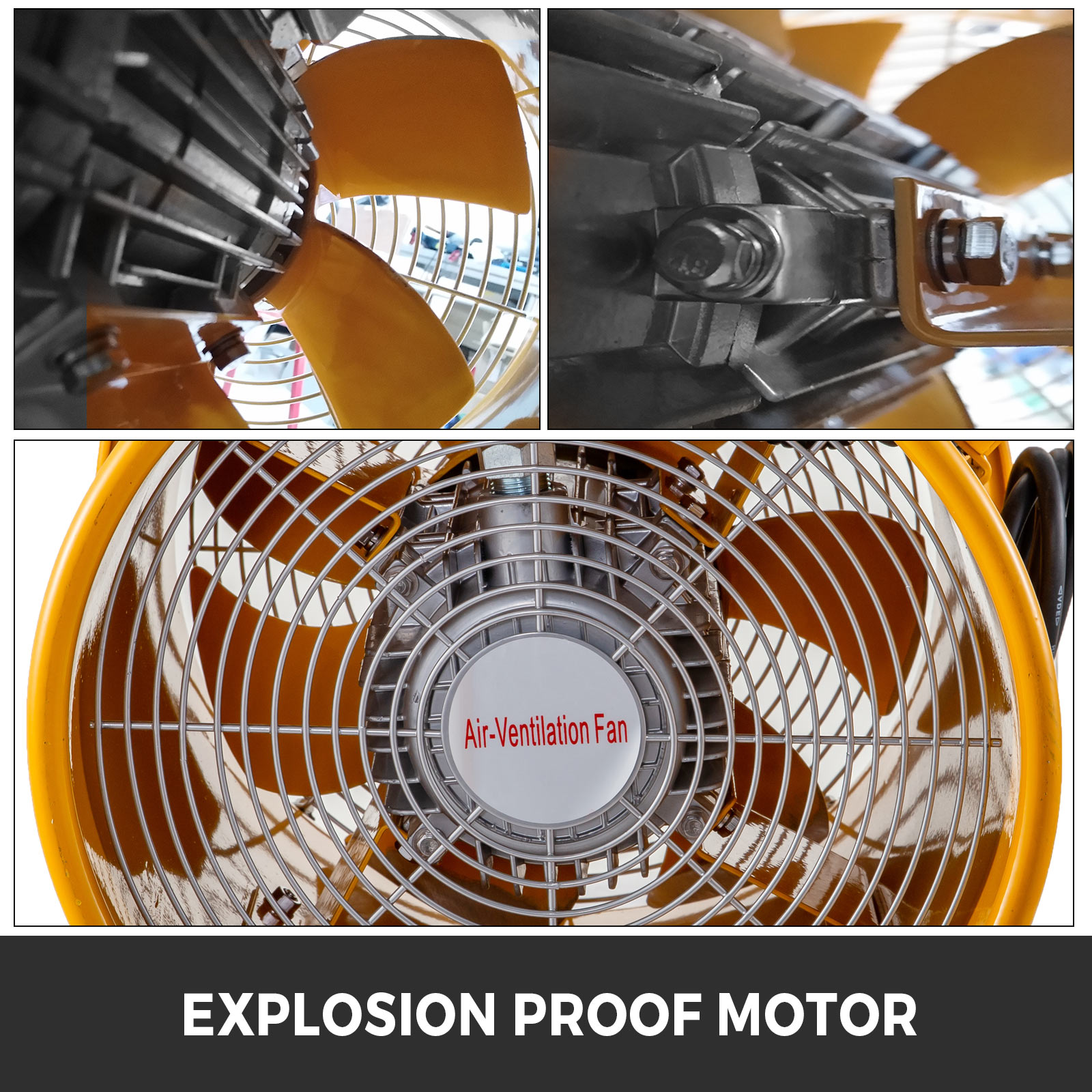 ATEX Certified Ventilators Explosion Proof Fan 12 Inch for Ventilation ...
