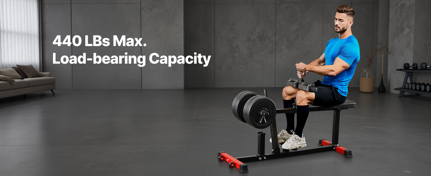 Seated Calf Machine Calf Raise Equipment Seated Leg Exercise Home Gym ...