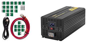 VEVOR Modified Sine Wave Power Inverter 6000W 12000W dc 12V to 120V ac ...